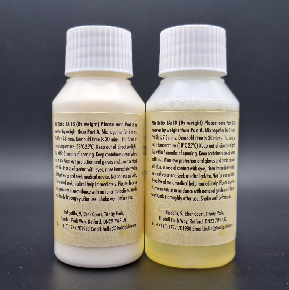 IndigoBlu Fast Cast Resin Starter Kit - 200g kit with cups and stirrers ...